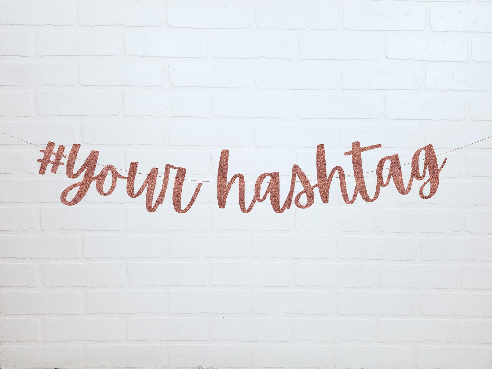 Wedding Hashtag Sign Wedding Hashtag Banner Custom Hashtag - Etsy