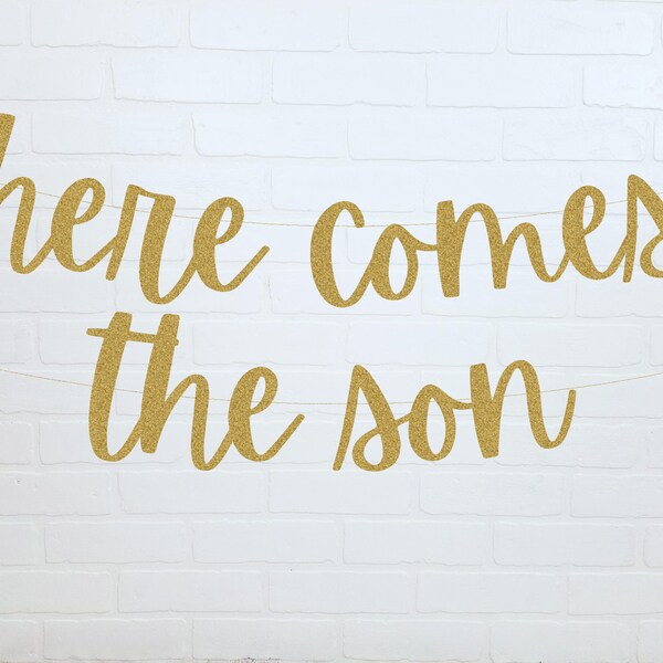 Here Comes the Son Baby Shower Decorations - Etsy