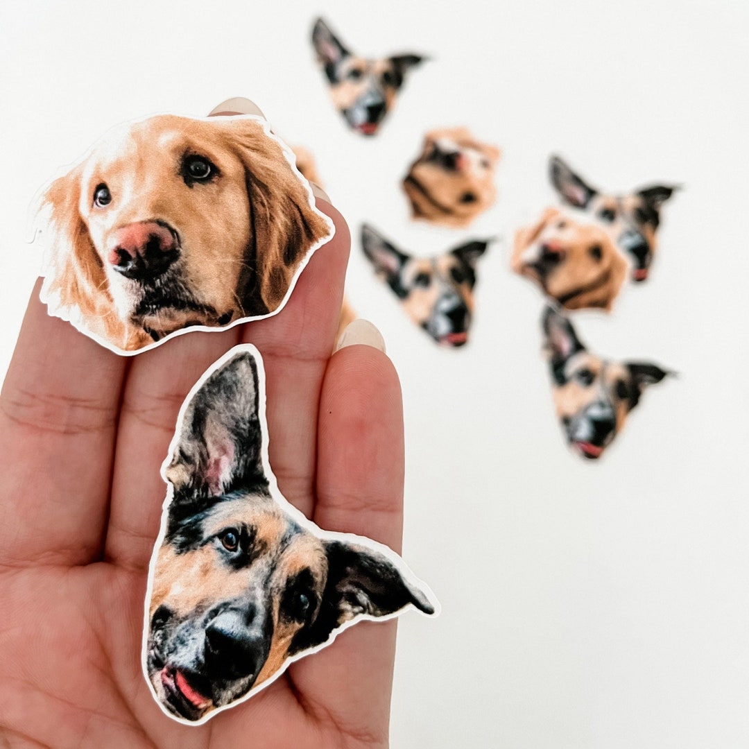 XL Dog Face Confetti | Personalized Birthday | Dog Birthday Decorations ...
