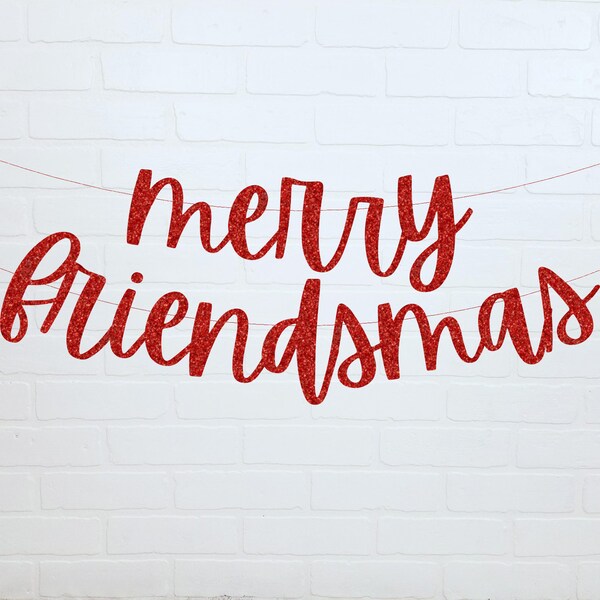 Merry Friendsmas - Etsy