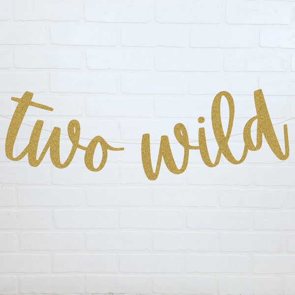 Two Wild Birthday - Etsy