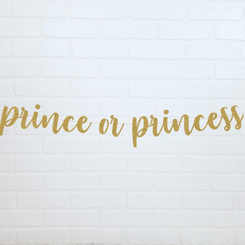 Prince or Princess Gender Reveal Invitation Printable - Etsy