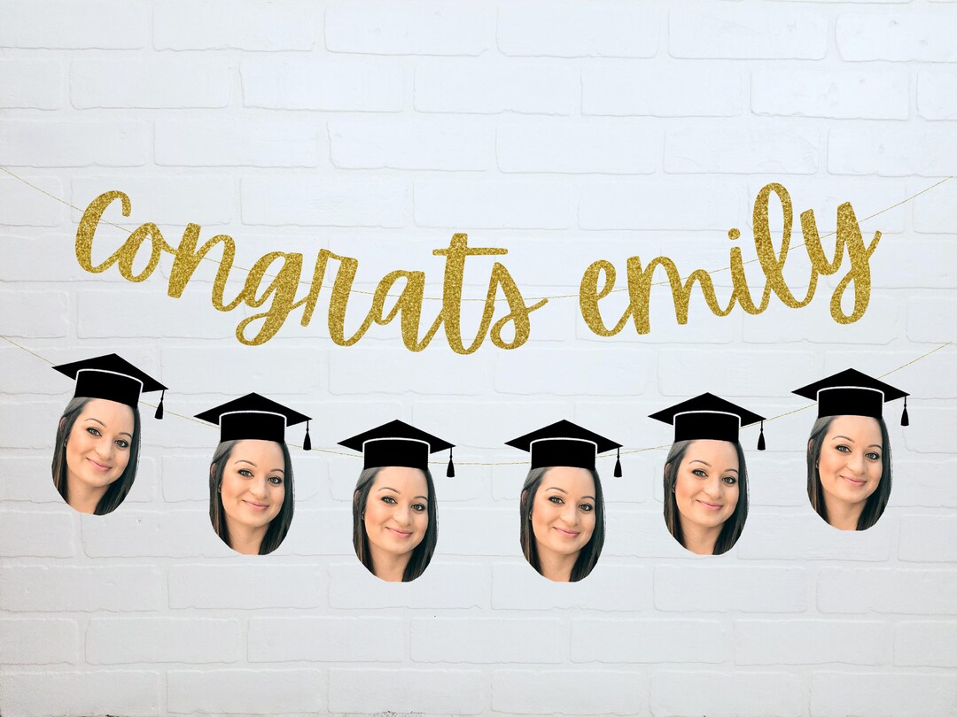 Custom Graduation Banner + Face DUO | Graduation 2024 | Graduation ...