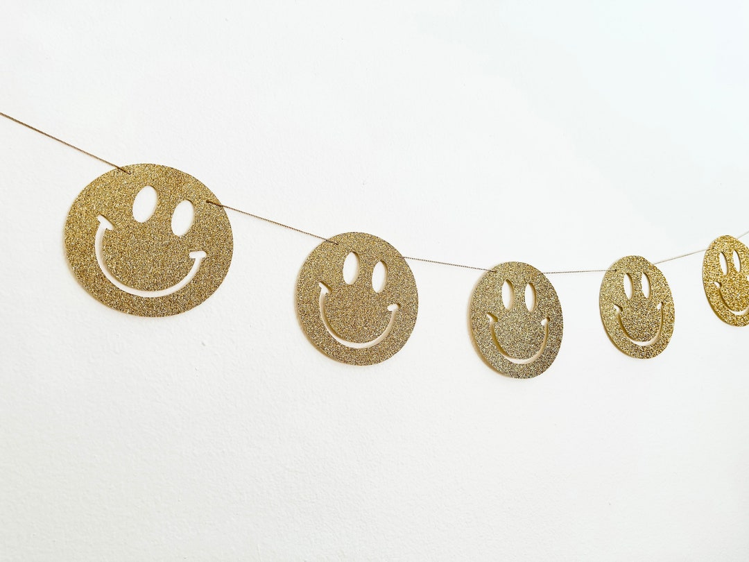 Smile Garland | One Happy Dude | 1st Birthday Decorations | Birthday ...