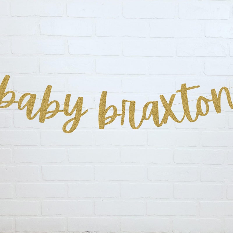 Name Banner - Etsy