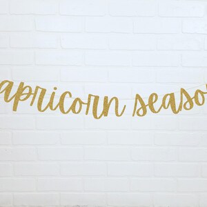 Capricorn Birthday Banner | Capricorn Season Birthday | Adult Birthday ...