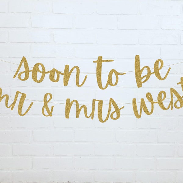 Soon to Be Mrs Sign - Etsy