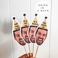 40th Cake Topper - Etsy