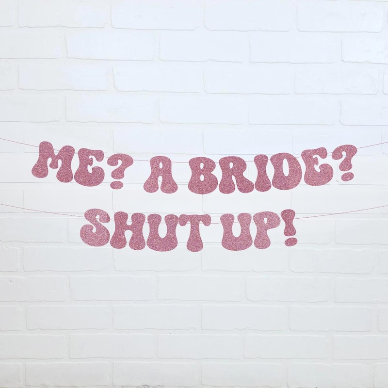 Me a Bride Shut up Blue - Etsy