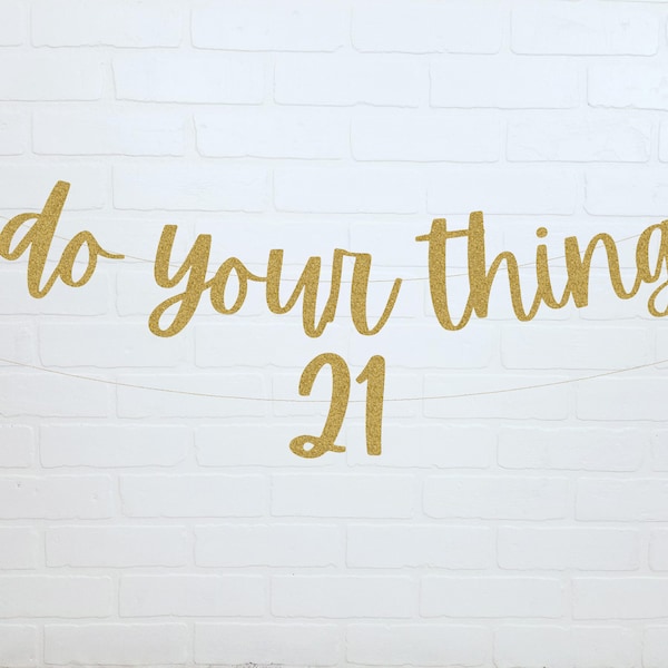 21st Birthday Decorations - Etsy