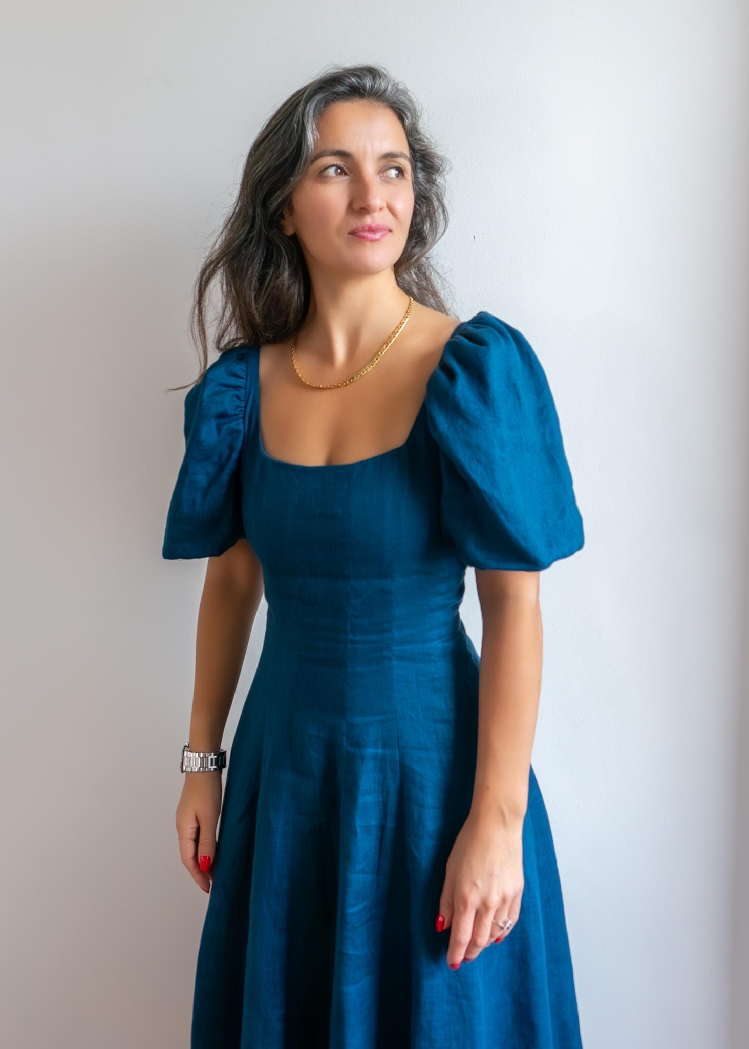 Ines Dress Sleeve Pattern Just Patterns PDF Pattern (pattern Expansion ...