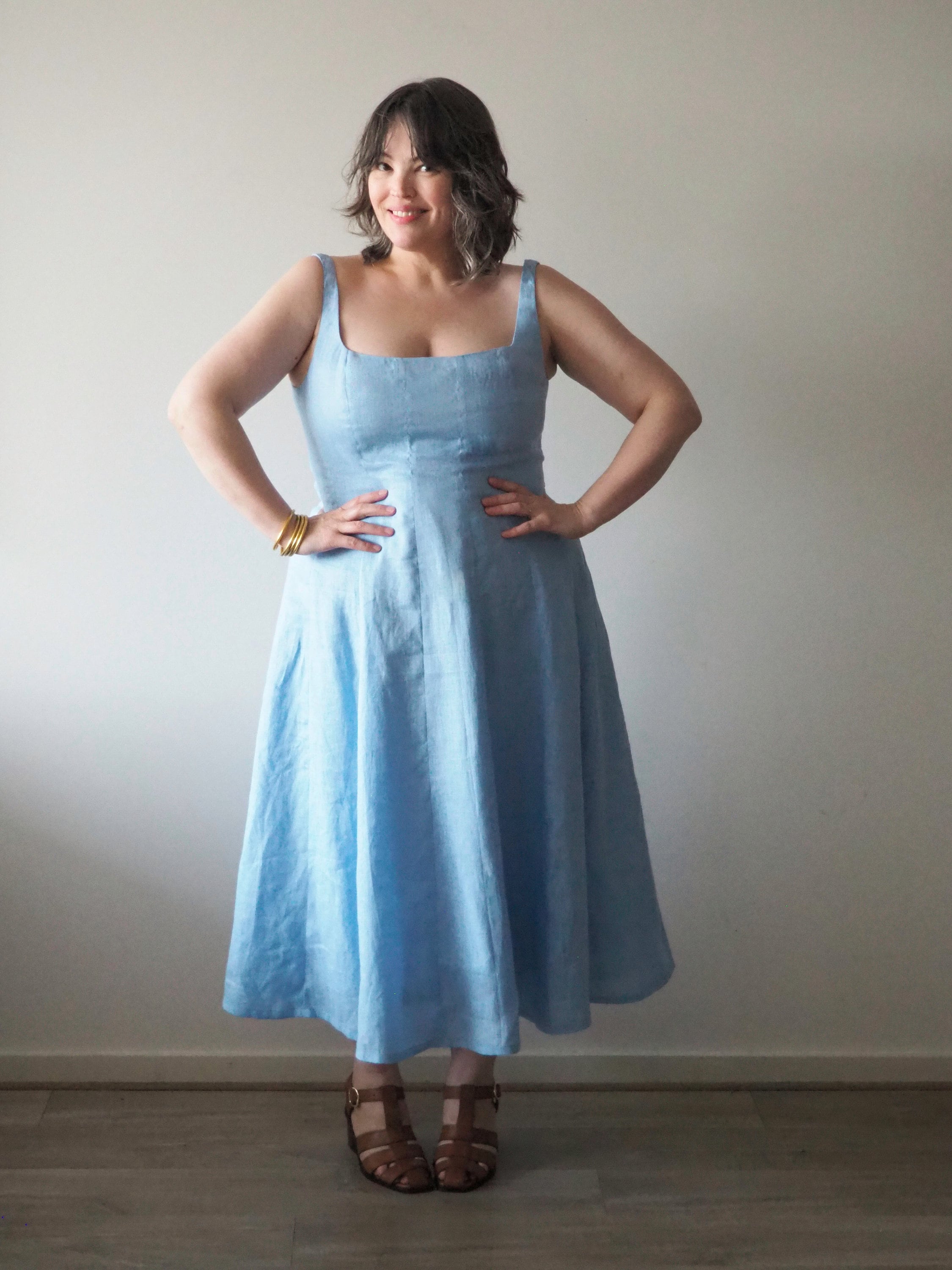 Ines Dress Just Patterns PDF Sewing Pattern Size 34-60 - Etsy
