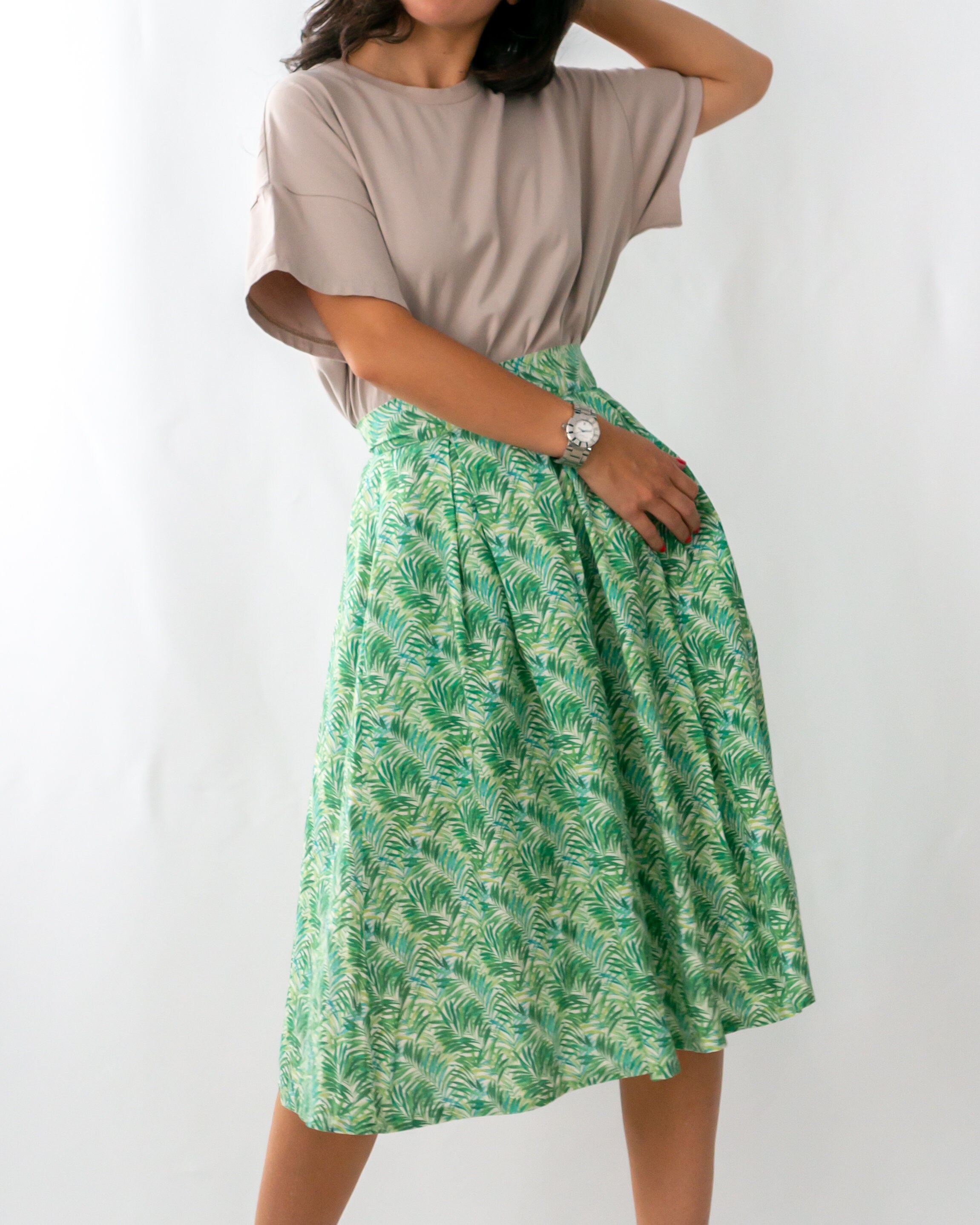 Stephanie Skirt PDF Sewing Pattern Size 34-56 - Etsy Canada