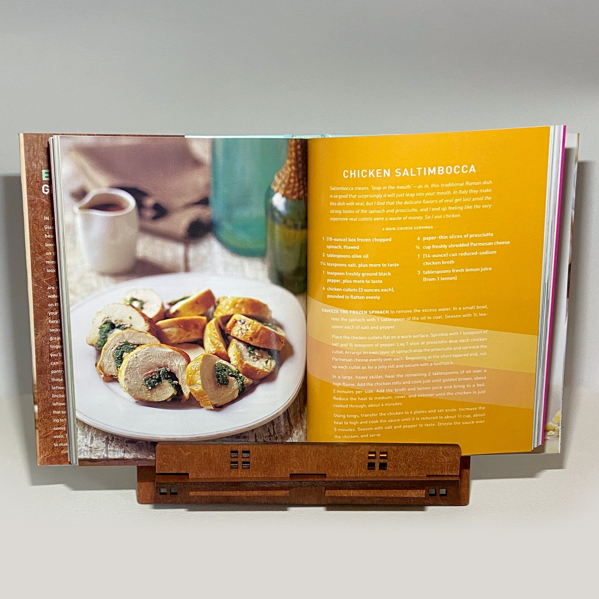 DIGITAL FILE Cookbook Recipe Stand Easel Holder Geometric Pattern Arts ...