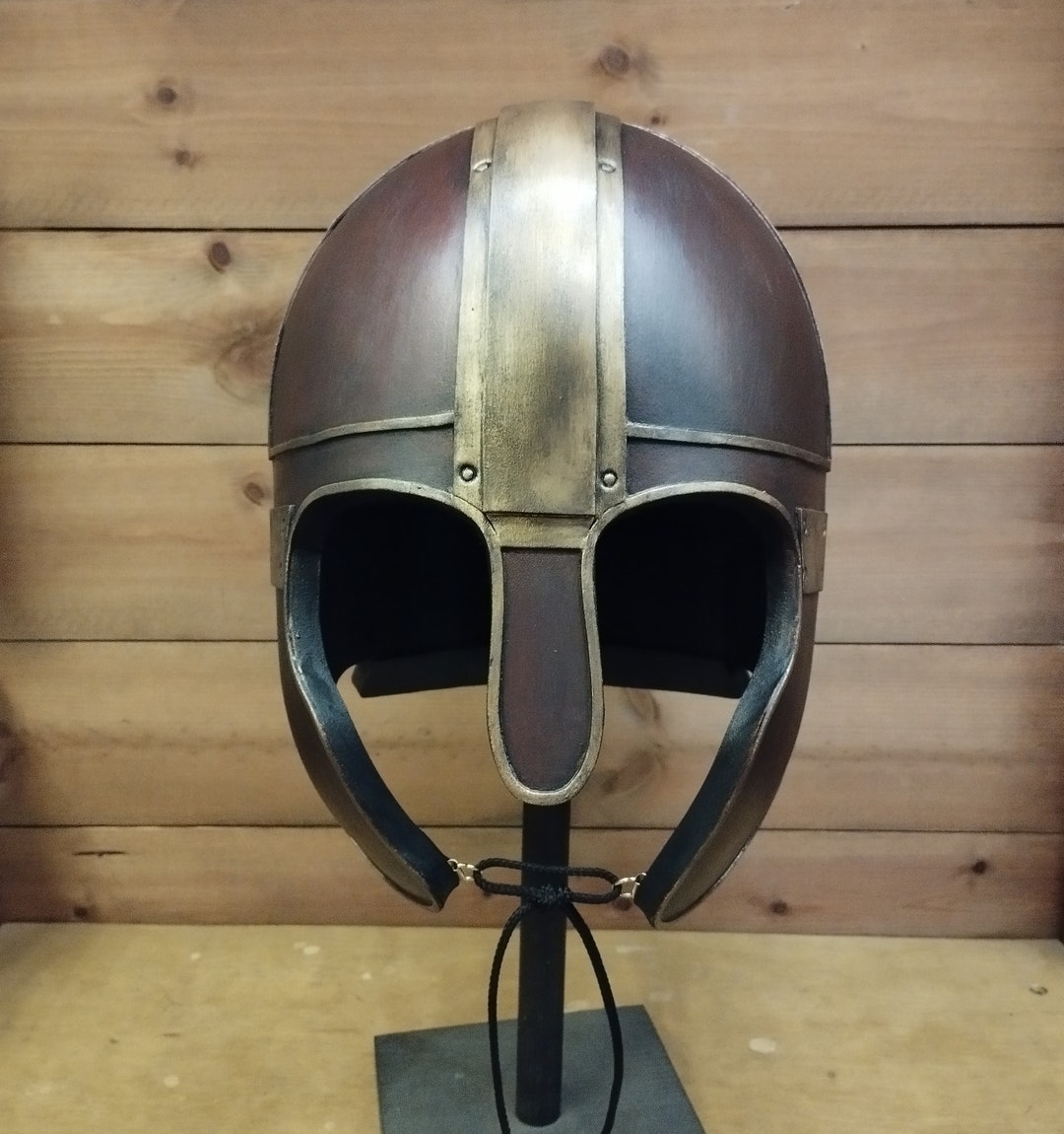 Anglo Saxon Helmet Fancy Dress Historical Cosplay Helmet Saxon Foam ...