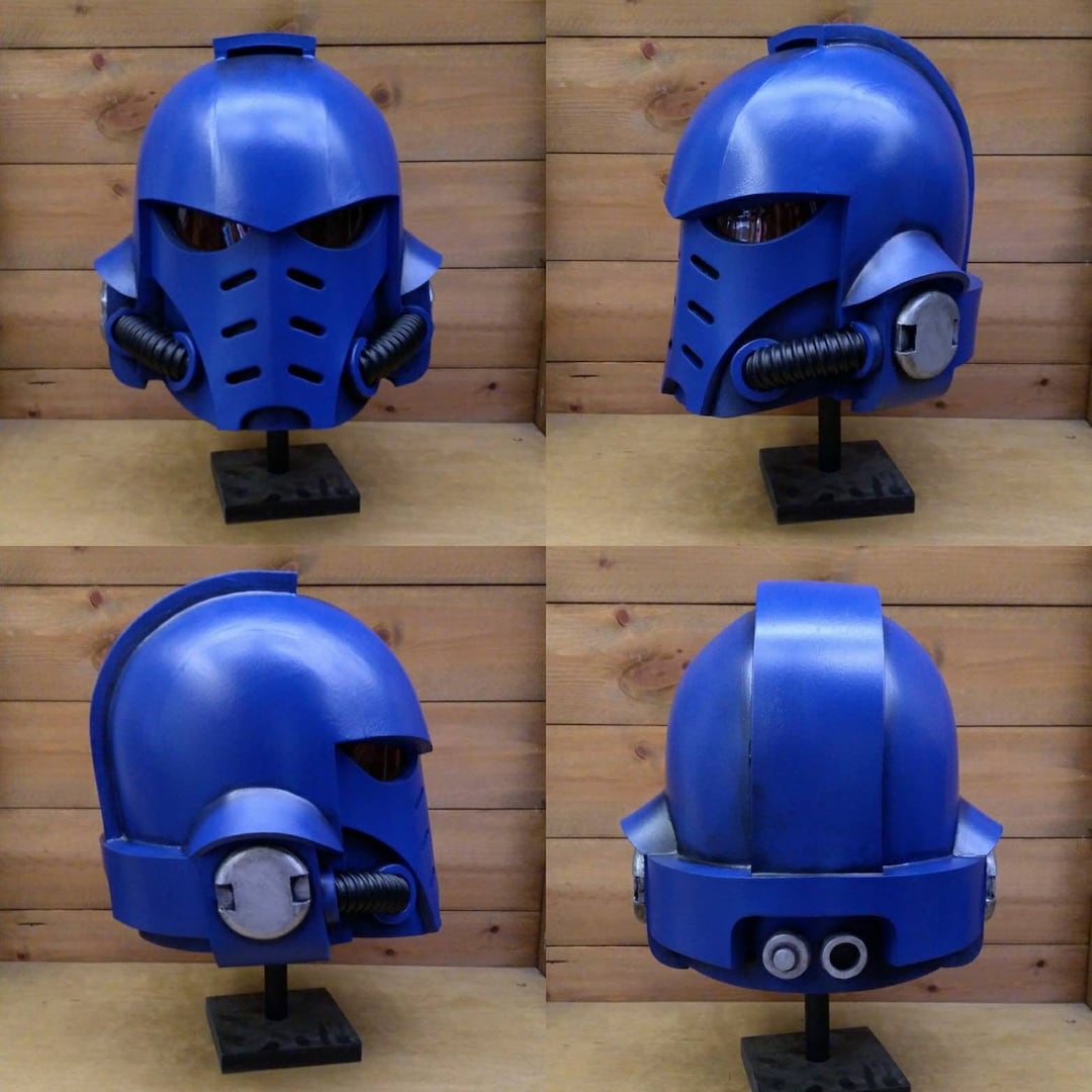 Intercessor Helmet Cosplay Warhammer 40k Space Marine Helmet Foam Fancy ...