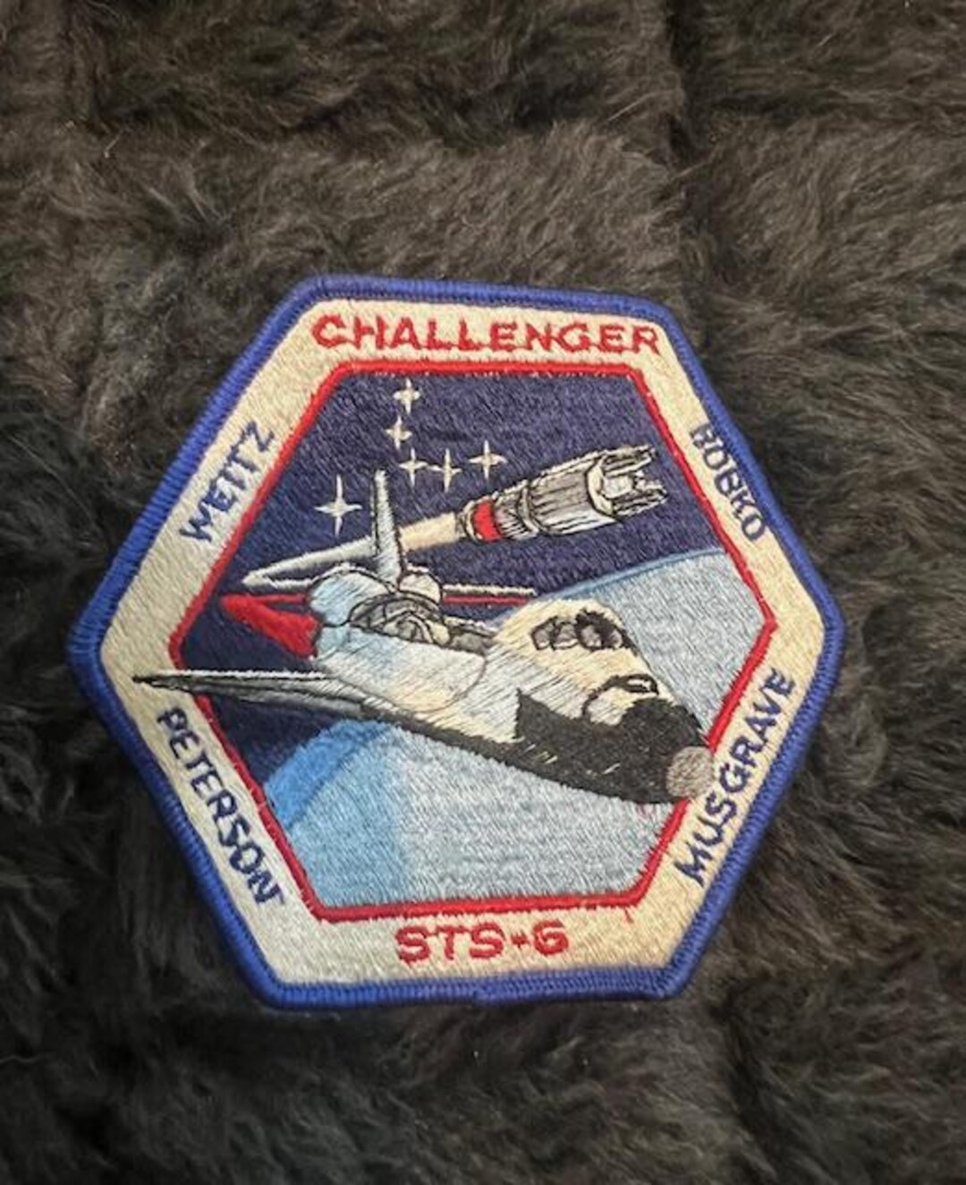 Space Shuttle Challenger Astronauts Waits BOBKO Musgrove Waits Peterson ...