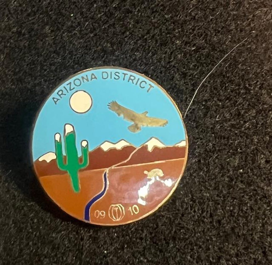Arizona District Enamel Backpack Pin - Jacket Pin - Graffiti Pin ...