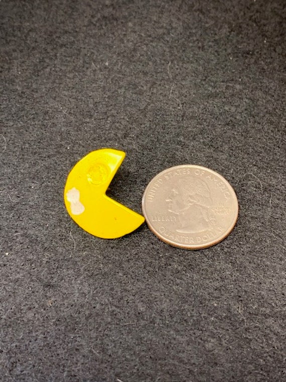 Pac Man Enamel Backpack Button - Jacket Pin - Graff… - Gem