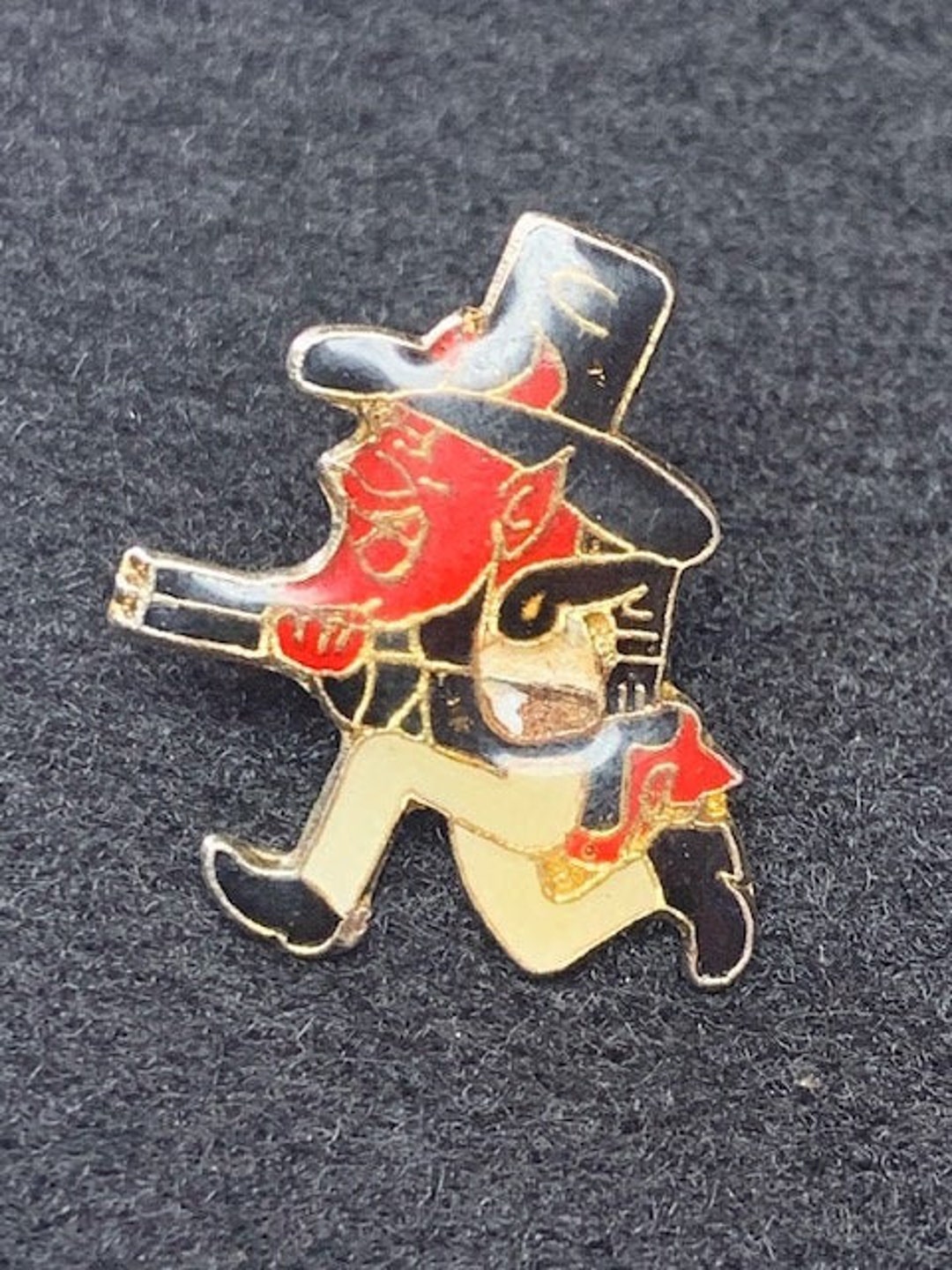 Red Devil Pioneer Mascot Team Pin Leprecon - Etsy