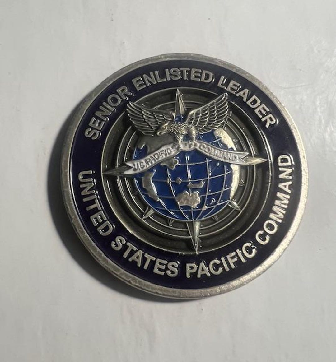 Command Sgt Major Senior Enlisted United States Pacific Command USAF ...