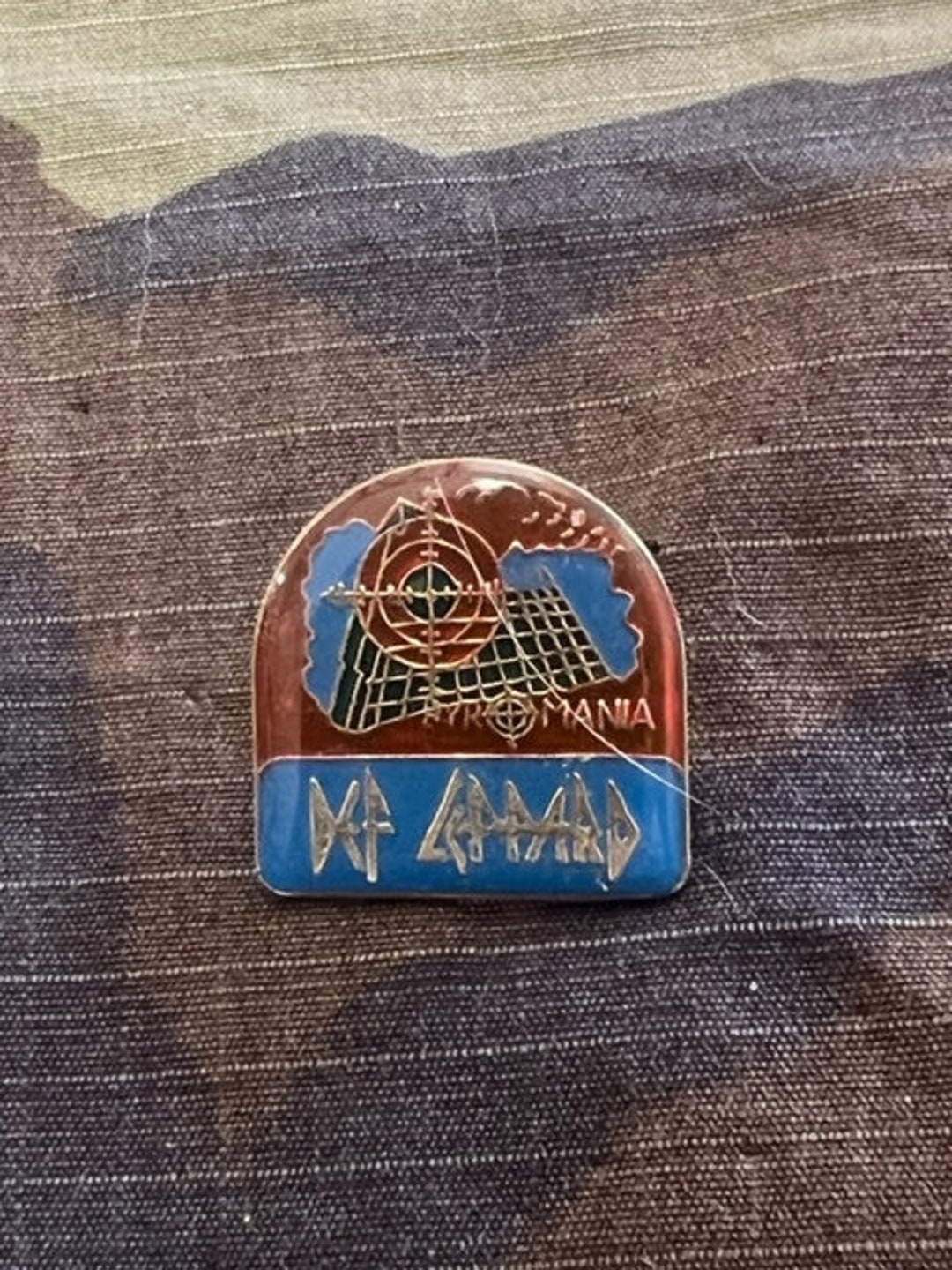 Def Leppard Pyromania Classic Hard Rock and Roll POP Music Enamel ...