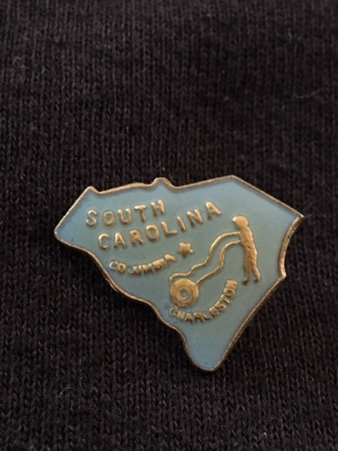 South Carolina State Enamel Backpack Pin Jacket Pin Graffiti Pin Lapel ...