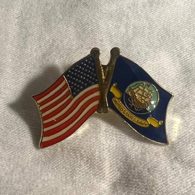 Tie Pin Us Navy - Etsy