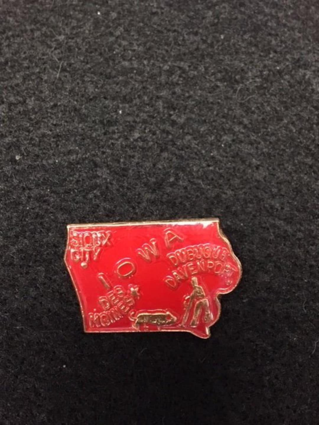 Iowa State Enamel Backpack Pin - Jacket Pin - Graffiti Pin - Lapel ...