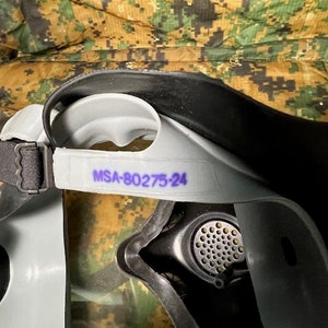 USGI Self Defense Gas Mask Size Medium Plus 2 Filters - Etsy
