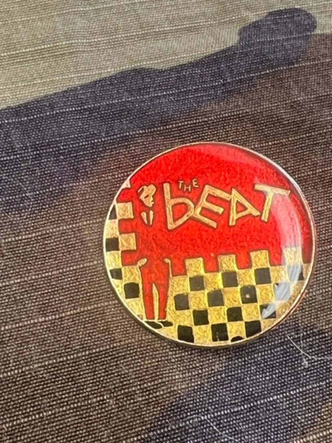 The Beat Classic Rock and Roll POP Music Enamel Backpack Pin - Jacket ...