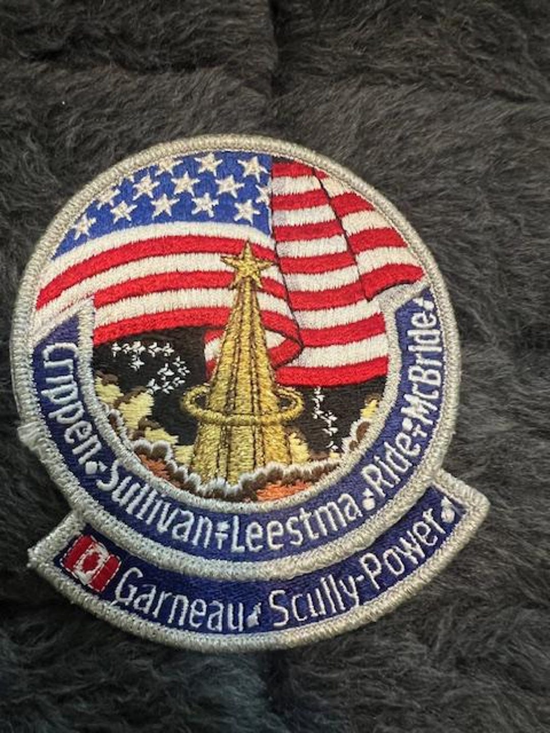 Space Shuttle Challenger Its 41g Astronauts Spaceshuttle Mission ...