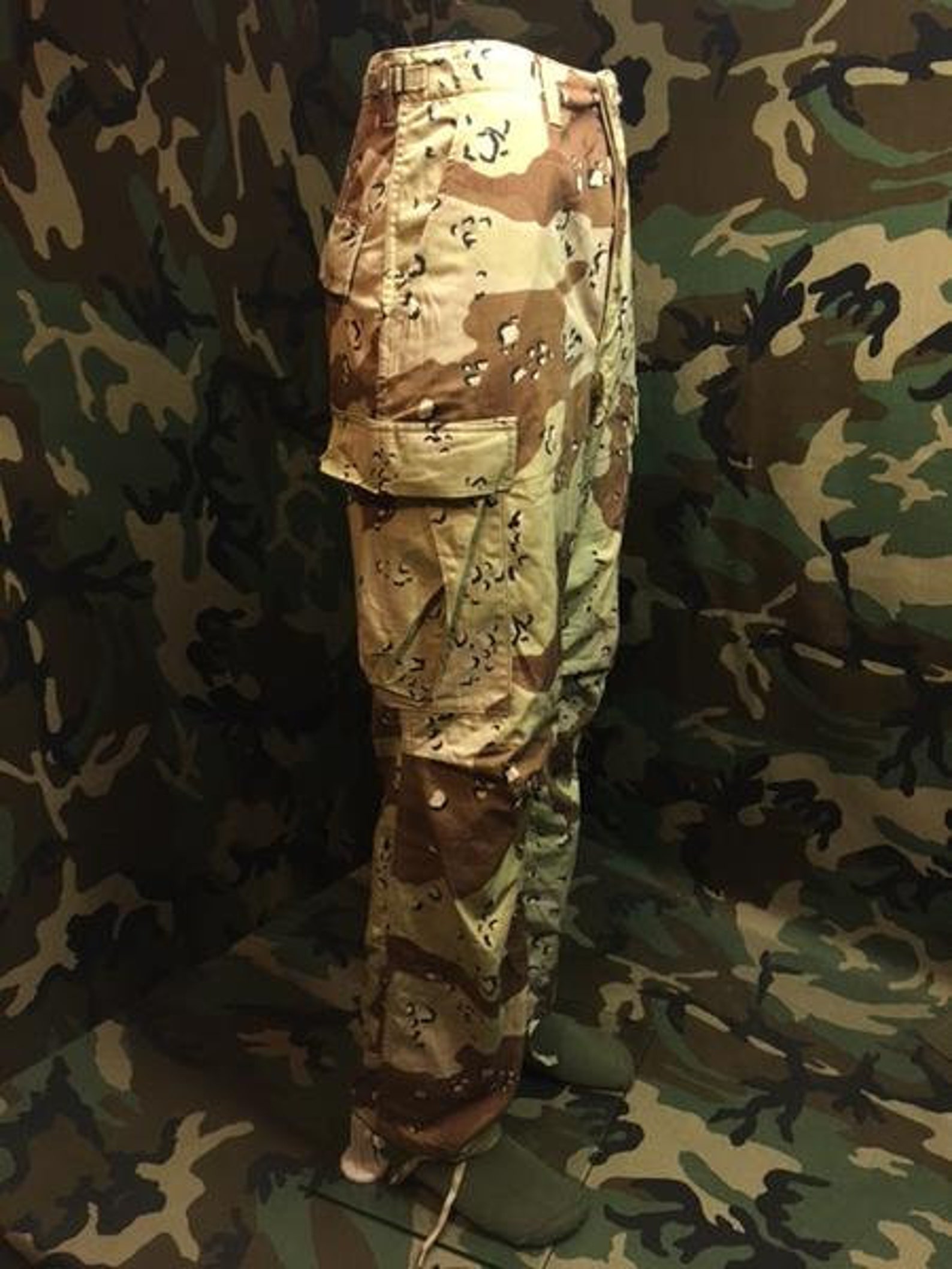 US Military Issued Desert Camo USMC Chocolate Chip Pattern | Etsy