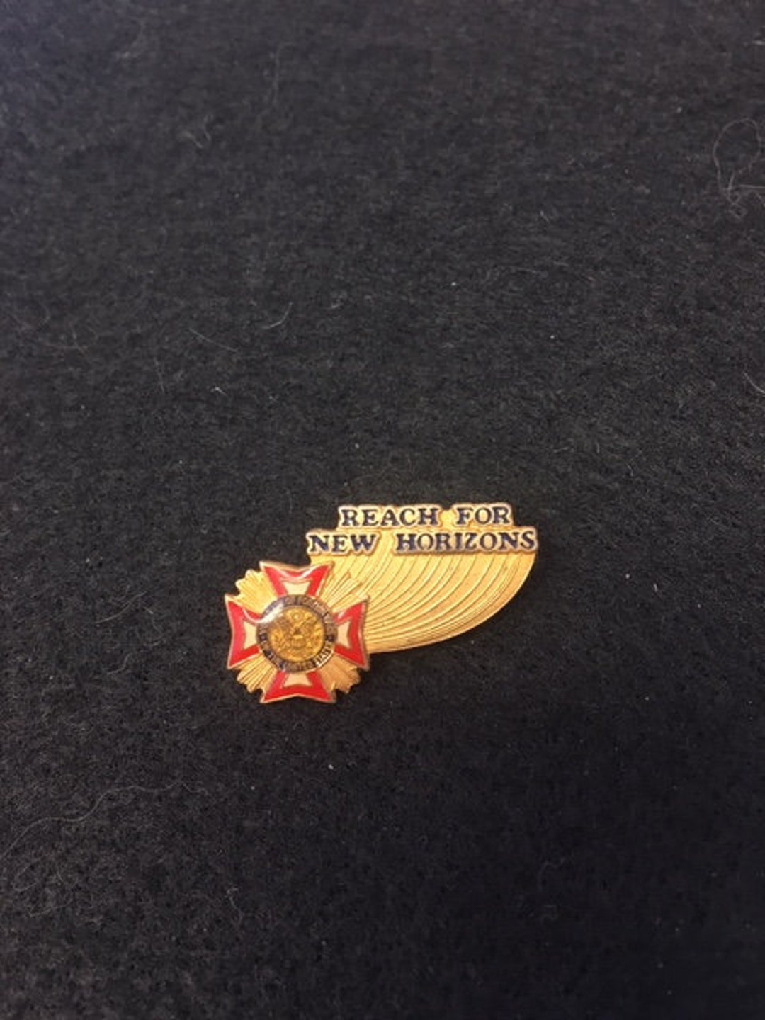 VFW Reach for New Horizons Pin - Etsy