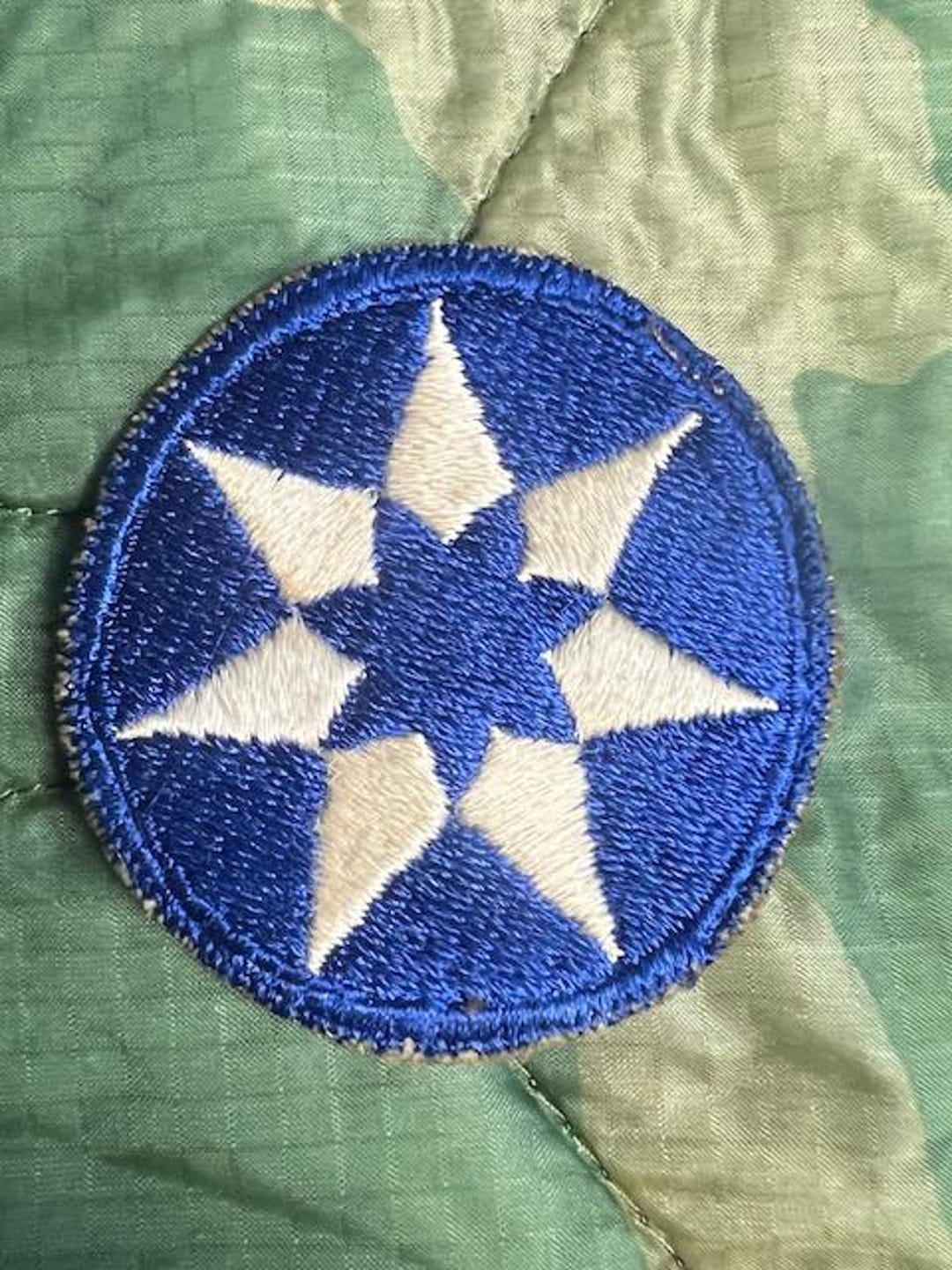 7th Seventh Army Service Command No Glow Under Uv Vintage WW - Etsy