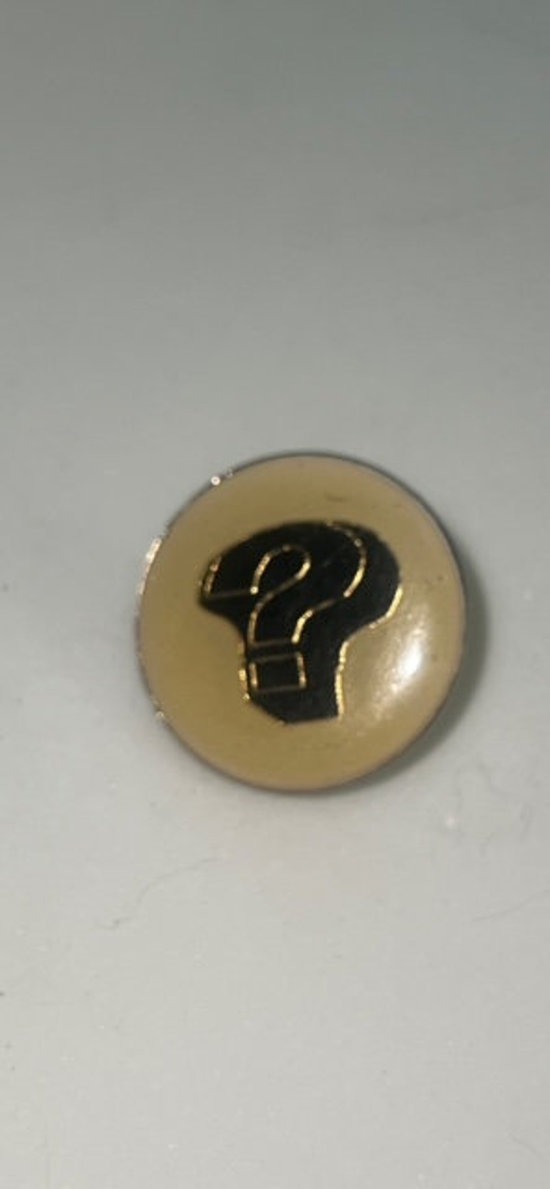 Enamel Question Mark ! Pin - Etsy