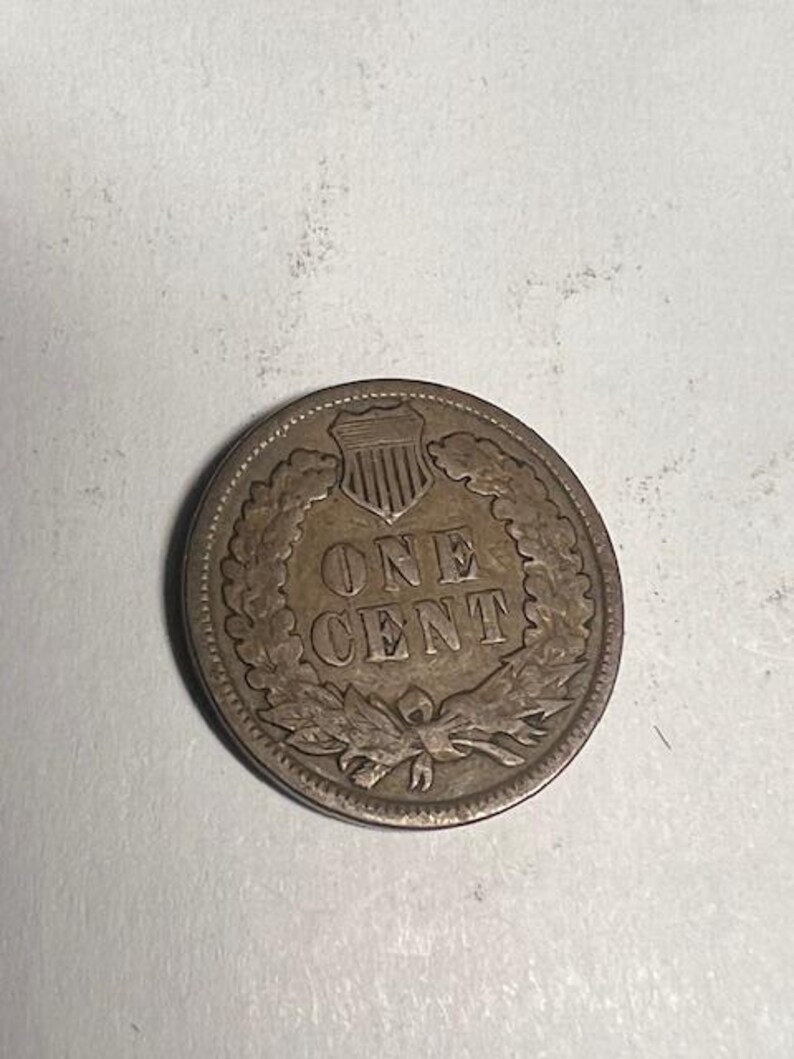 1892 Indian Head Penny One Cent Vintage Collectable Coin US. History in ...