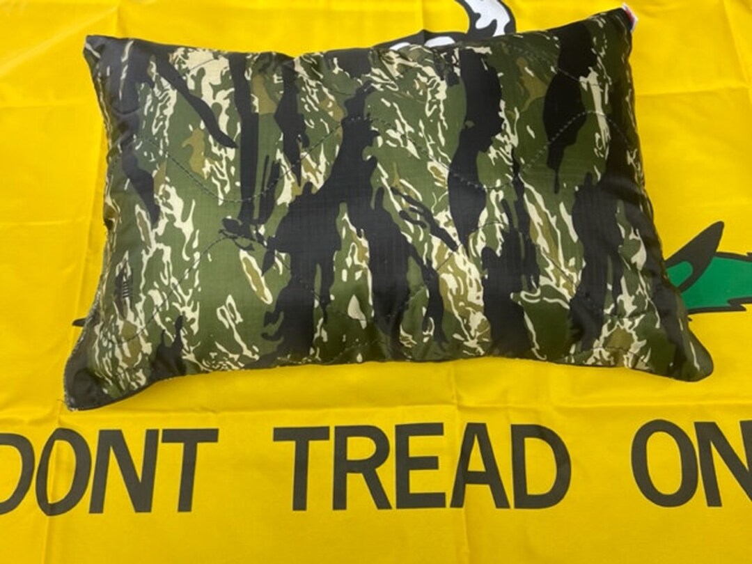 Military Jungle Camo Poncho Liner Camo Nylon Bivy Camo Pillow Woobie Etsy