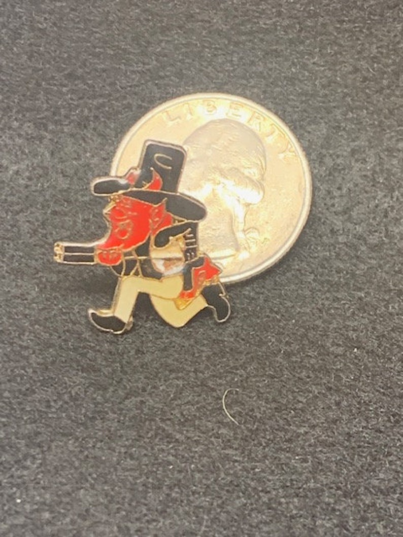 Red Devil Pioneer Mascot Team Pin Leprecon - Etsy