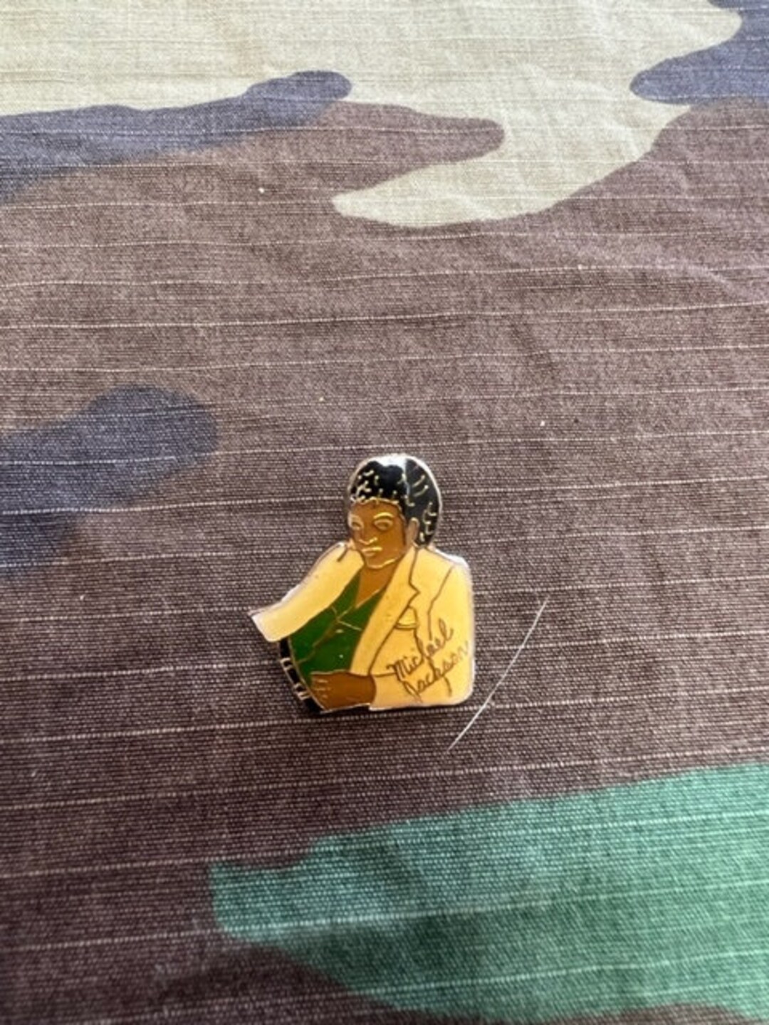 Michael Jackson Rock and Roll POP Music Enamel Backpack Pin - Jacket ...