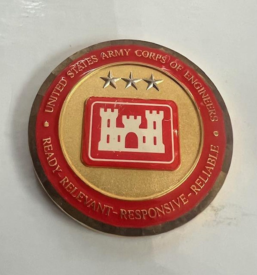 US Army Corps of Engineers Chief of Engineers Challenge Coin - Etsy