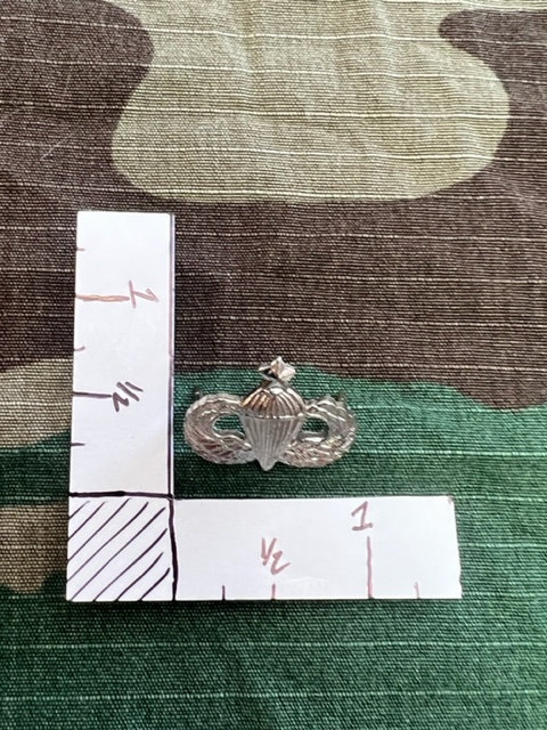 Enamel Paratrooper Jump Master Wings Tie Pins - Collectable - Jacket ...