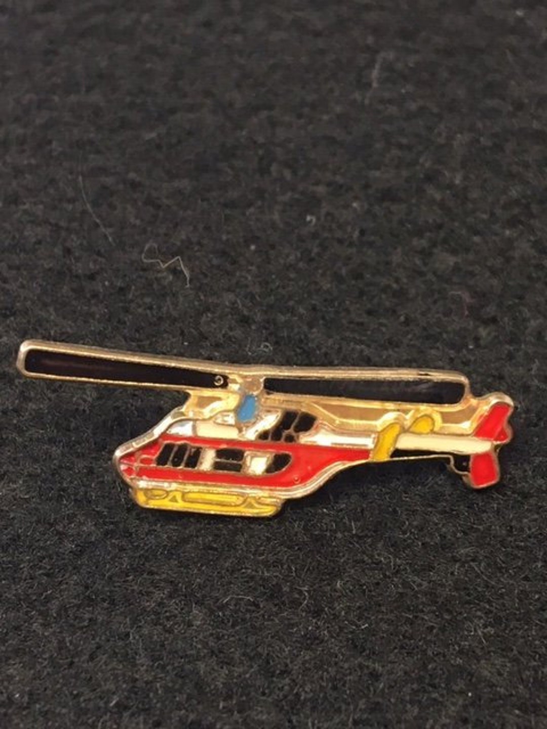 Small Helicopter Enamel Backpack Pin - Jacket Pin - Graffiti Pin ...