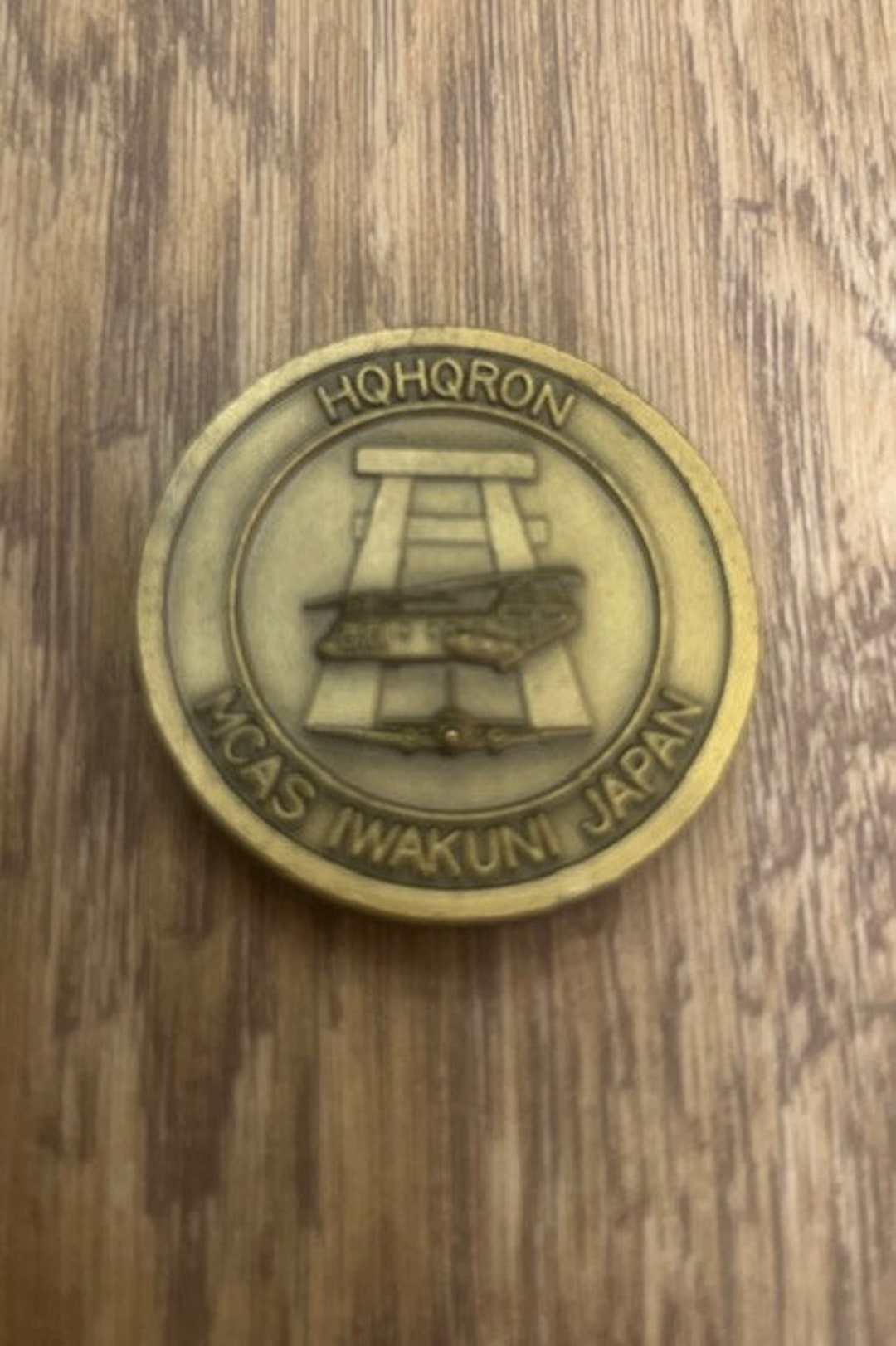 US Marines Corps HQHQRON MCAS Iwakuni Japan Challenge Coin - Etsy