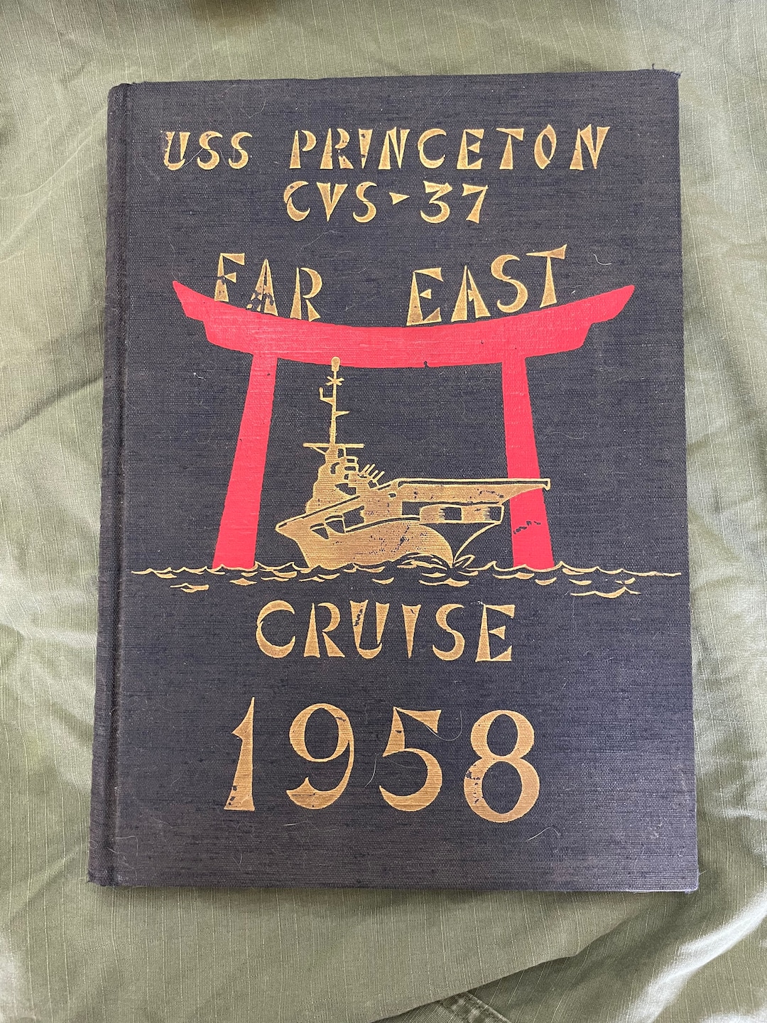 Navy USS Princeton 1958 Vintage Deployment Ships Cruise Book - Etsy