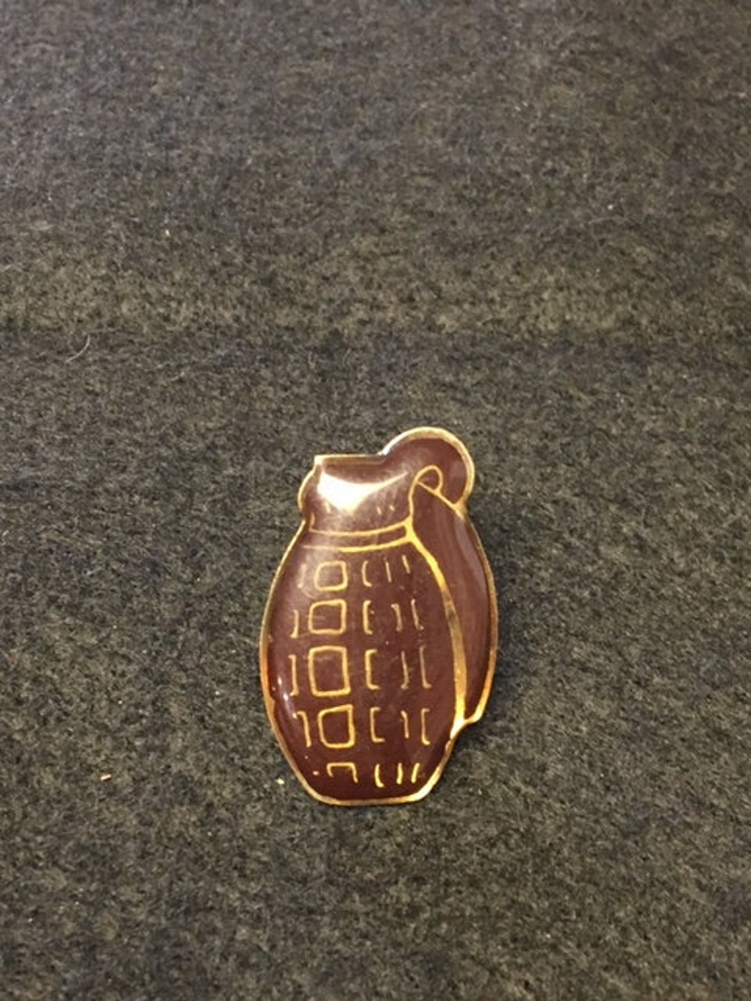 Grenade Enamel Backpack Pin - Jacket Pin - Graffiti Pin - Lapel Pin ...