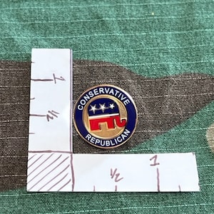 Conservative Republican Backpack Pin Jacket Pin Graffiti Pin Lapel Pin ...