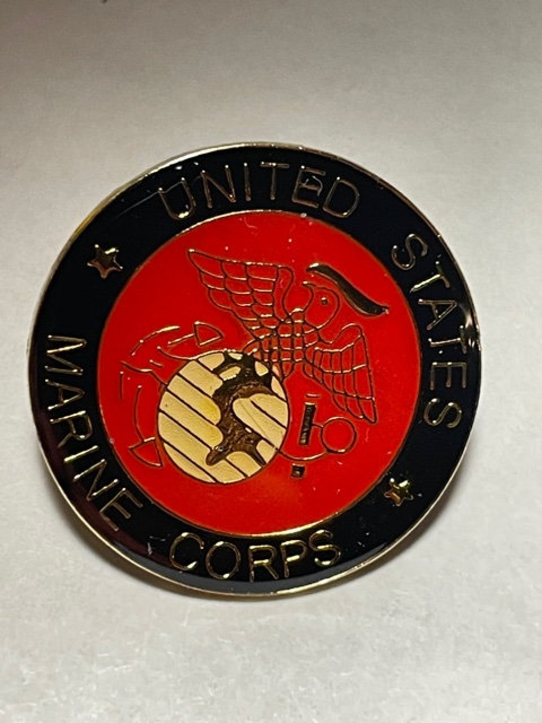 Marine Corps Flag Enamel Backpack Pin - Jacket Pin - Graffiti Pin ...