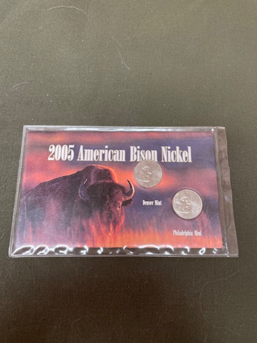 American Bison Nickel Collection Philadelphia and Denver Mint - Etsy