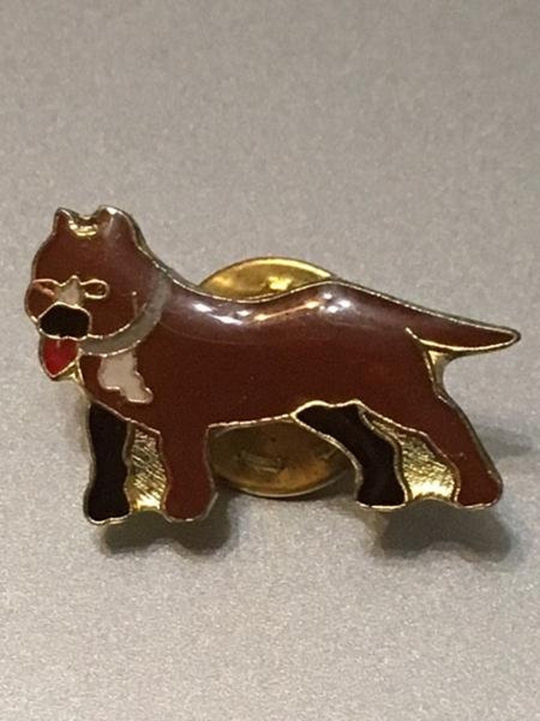 Pitbull Dog Pin Enamel Backpack Pin - Jacket Pin - Graffiti Pin - Lapel ...